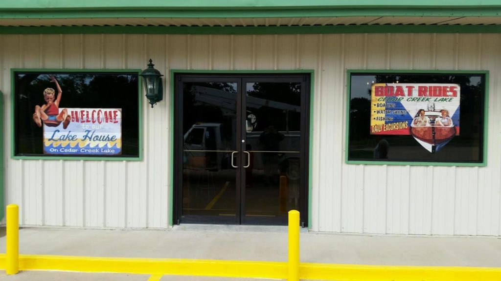 Opaque Window Covering | Custom Window Graphic | Window Sign The ...