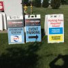 Meter Boards | Event Signs | Cardboard Meter Board Base | Wayfinding Signs