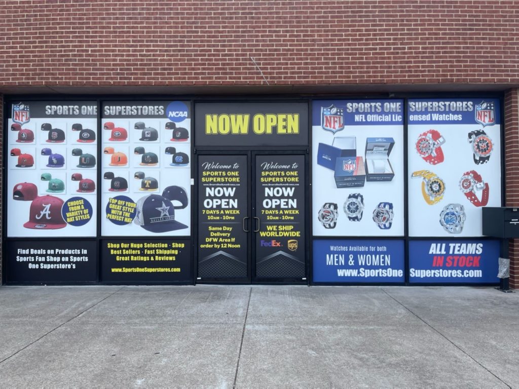 Opaque Window Covering | Custom Window Graphic | Window Sign The ...