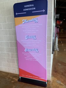 Meter Boards | Event Signs | Cardboard Meter Board Base | Wayfinding Signs